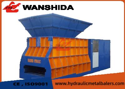 China Q43W-6300 Horizontal Container Scrap Shear 6300 kN 1500 mm Blade High-Density Bulk Scrap Processing for sale