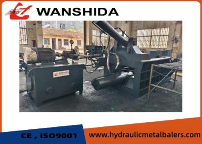 China Push-Out Hydraulic Metal Baler 1250kN 300mm Bale Section for Steel Aluminum Copper Scrap for sale