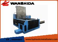 China Push-Out Hydraulic Metal Baler 1250kN 300mm Bale Section for Steel Aluminum Copper Scrap for sale