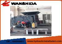China Hydraulic Container Scrap Shear - 80mm Cutting Capacity with 1200-1800mm Blade Options for Steel Recycling for sale