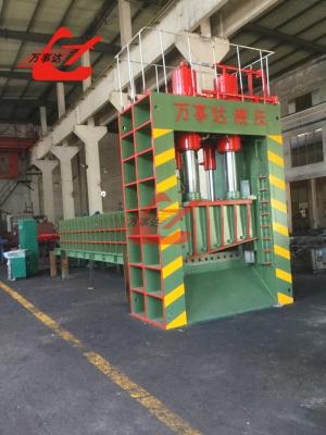 China Q43L-8000L Hydraulic Gantry Shear with 8000 kN Cutting Force and 8000mm Chamber for Scrap Processing for sale