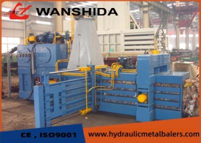 China Fully Automatic Horizontal Baler 1250kN Push Force 37kW Power for Waste Paper Cardboard PET Recycling for sale