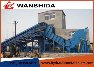 China PSX-500 500kW Metal Recycling Shredder with 1200mm Feed Opening and 10-15 TPH Capacity for sale