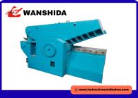 China Wanshida Q43-5000 Alligator Shear 500 Ton 1500mm Blade Hydraulic Metal Cutter for sale
