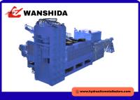 China Wanshida Y83Q-12500L Hydraulic Scrap Metal Shear Baler - 12500KN Force, 25-32 TPH Capacity for sale