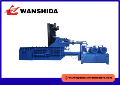 China Wanshida Y83-400A Side Push-Out Hydraulic Scrap Metal Baler 400 Tons 66KW Motor 2000×1600×1200mm Chamber for sale