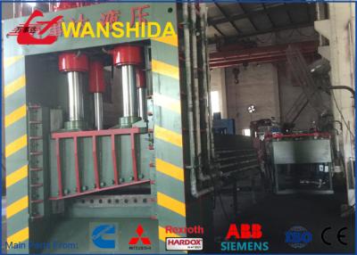 China PLC Controlled 8000kN Hydraulic Gantry Shear For Metal Recycling for sale