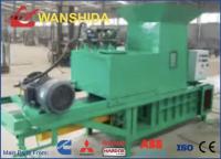 China Industrial Peanut Shell Hydraulic Baler 1250kN Force 18.5kW Motor 2ton/h Output for Agricultural Waste Compaction for sale