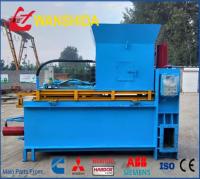 China Industrial Peanut Shell Hydraulic Baler 1250kN Force 18.5kW Motor 2ton/h Output for Agricultural Waste Compaction for sale
