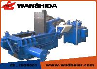 China 1250 kN Hydraulic Metal Baler with Turn-out Discharge and 18.5KW Power for Efficient Scrap Recycling for sale