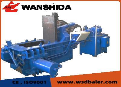 China 1250 kN Hydraulic Metal Baler with Turn-out Discharge and 18.5KW Power for Efficient Scrap Recycling for sale