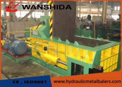 China Receiving Facility 160Ton Manual Turn Out Scrap Metal Baler For For Yard Storage And Transport for sale