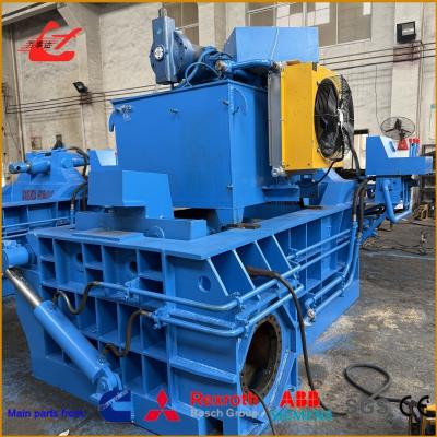 China Automatic Hydraulic Scrap Metal Baler With 160-Ton Force For Steel And Aluminum Recycling for sale