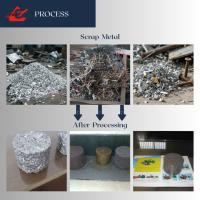 China 4000 kN Metal Briquetting Press with Ø140 × 300 mm Briquettes for Cast Iron Chip Recycling for sale