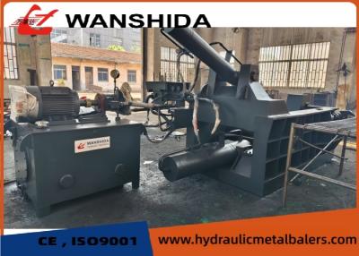 China 160 Ton Hydraulic Metal Baler with 1600×1000×800 mm Chamber and Push-Out Discharge for Scrap Recycling for sale