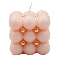 China Natural Soy Wax Velas Aromatics Cube Bubble Candle Scented Candles Artistic Candle for sale