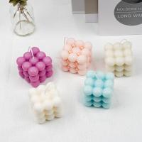China Natural Soy Wax Velas Aromatics Cube Bubble Candle Scented Candles Artistic Candle for sale