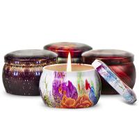 China Scented Natural Soy Wax Candles And Aromatherapy Fragrance Net Weight 150g for sale