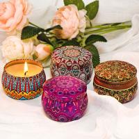 China Gift Box Set 1kg / 1set Hand Made Soy Candles For Home Decoration for sale