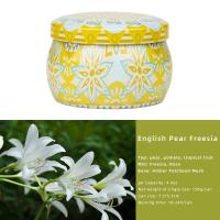 China 4 Different Fragrance Candle Tin Scented Candle For Customized Festival Restrictions for sale