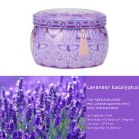 China 4 Different Fragrance Candle Tin Scented Candle For Customized Festival Restrictions for sale