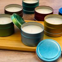 China Aromatherapy Aroma Scented Candles With 15H Burning Time Handmade Soy Wax Candles for sale