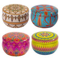China Custom Natural Scented Soy Wax Candle Tin Scented Candle Aroma Wedding Gift Set for sale