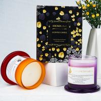 China Luxury Scented Soy Candle Set For Valentine'S Day In Box for sale