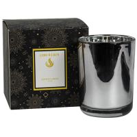 China Customized Glass Jar Scented Candle Electroplated Color Luxury Home Candles for sale