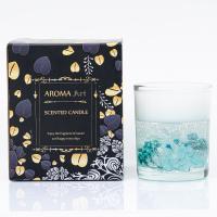 China Handmade Dried Flower Scented Candle For Healing And Relaxation for sale