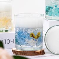 China Handmade Dried Flower Scented Candle For Healing And Relaxation for sale