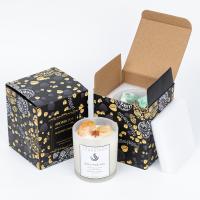 China Private Label Glass Jar Scented Candle Soy Candle Wax Handmade Aromatic Woodwick Candle for sale