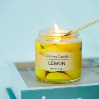 China Non Toxic Glass Jar Scented Candle Tearless Smokeless Candle Wax Glass Jar Candles for sale