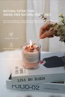 China 4 Color Christmas Scented Candles In Glass Jars With Private Label for sale