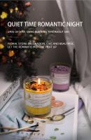 China 4 Color Christmas Scented Candles In Glass Jars With Private Label for sale