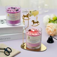 China 4 Color Christmas Scented Candles In Glass Jars With Private Label for sale