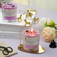 China 4 Color Christmas Scented Candles In Glass Jars With Private Label for sale