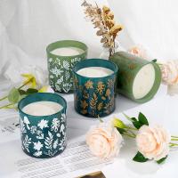 China 2 Wick Glass Jar Scented Candle Handmade Luxury Aromatherapy Soy Candles In Jars for sale