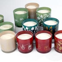 China 2 Wick Glass Jar Scented Candle Handmade Luxury Aromatherapy Soy Candles In Jars for sale