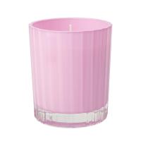 China Home Aromatherapy Custom Wax Candles With Pear Lemon Basil Bergamot Cedar Lilac Scent for sale