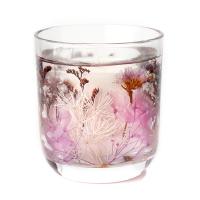 China Glass Jar Scented Candle Customized Logo Acceptable Creative Wax Jelly Aromatherapy Scented Glass Jar Candle for sale
