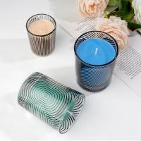 China Wedding Parties Glass Jar Scented Candle Air Freshening Soy Candle Private Label for sale