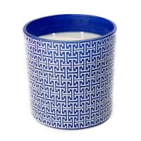 China Large Glass Aromatherapy Candles With Soy Wax And Essential Oils for sale