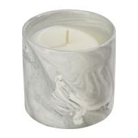 China Scented Candle Customized Logo Acceptable Set of 2 Ceramic Jar Candle Directly Soy Wax Scented Candles for sale