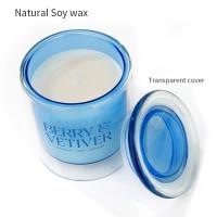 China Glass Jar Scented Candle April Fool's Day Occasion Double Wall Clear Transparent High Borosilicate Candles for sale