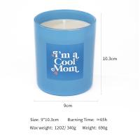 China Glass Jar Scented Candle for Wedding Favors Customized Logo and Aromatherapy Private Label for sale