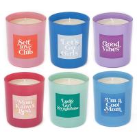 China Glass Jar Scented Candle for Wedding Favors Customized Logo and Aromatherapy Private Label for sale