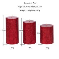 China Long Burning Candles Unscented Pillar Candle For Home Relaxation for sale