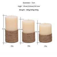 China Handmade White Natural Soy Wax Candle Products Custom Scented Candle for sale