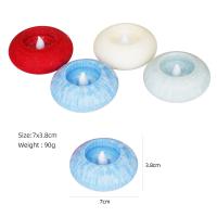 China Weddings LED Candle Flicking 3D Flame Real Wax Waterproof Floating Remote Control for sale